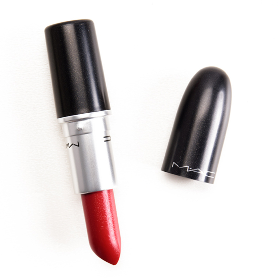 MAC Dare You, Lady Bug, Brave Red Lipsticks Reviews, Photos, Swatches