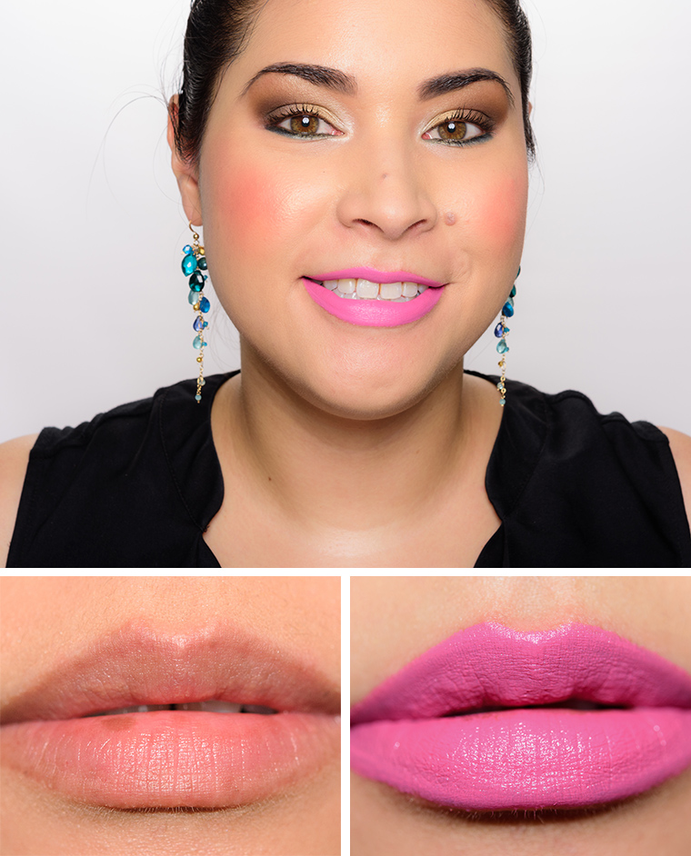 MAC Pink Nouveau Lipstick Review & Swatches