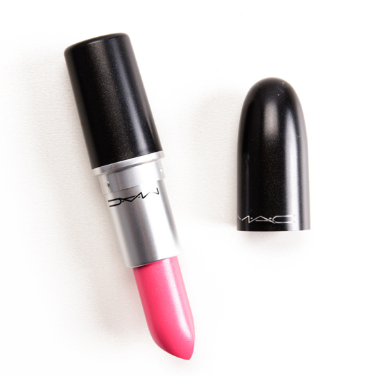 MAC Pink Pearl Pop Lipstick Review & Swatches
