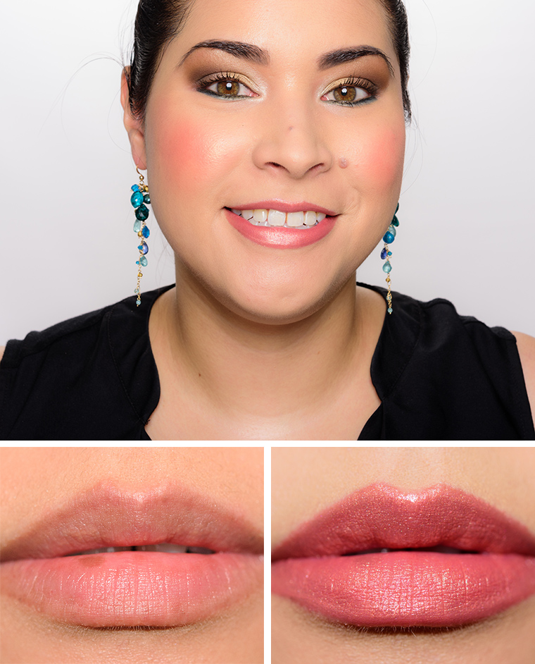 MAC Ramblin' Rose Lipstick Review & Swatches