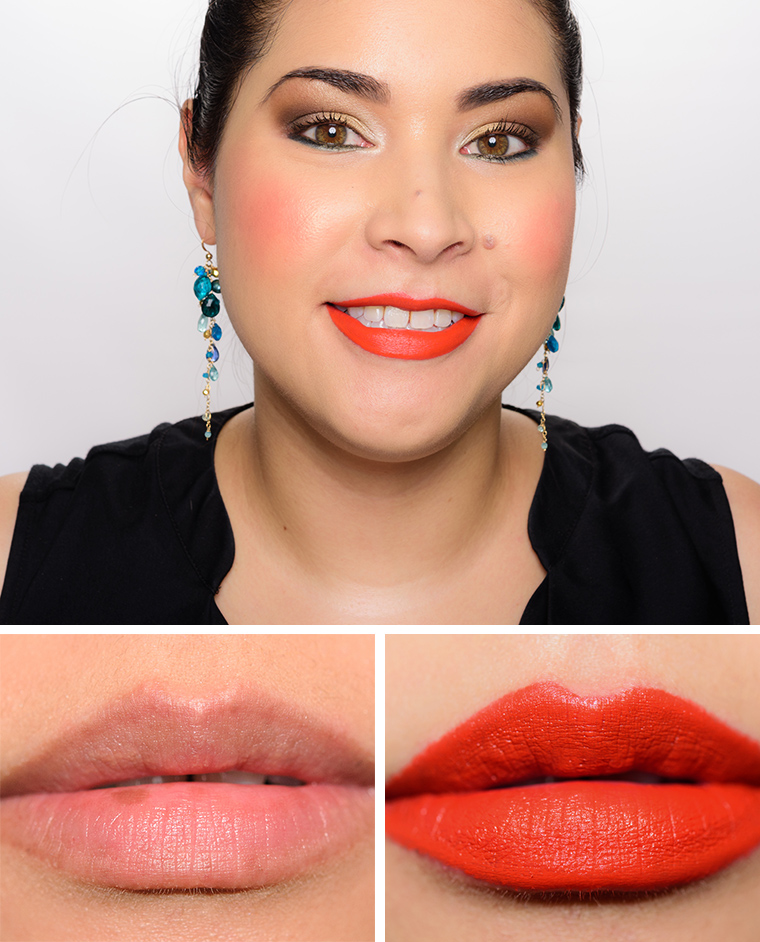 MAC So Chaud Lipstick Review & Swatches