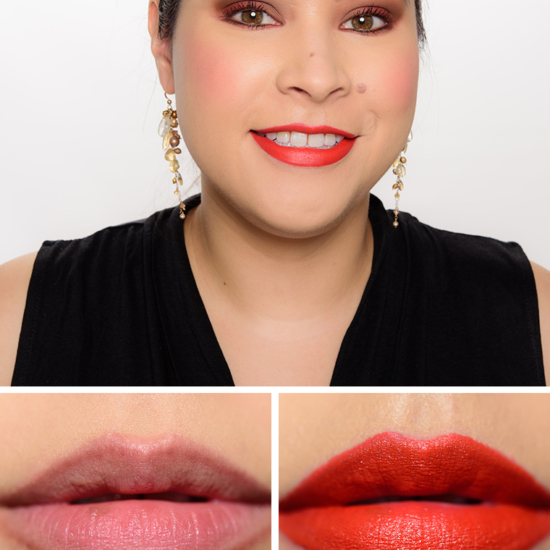 Chanel Rouge Feu (57) Rouge Allure Velvet Review & Swatches