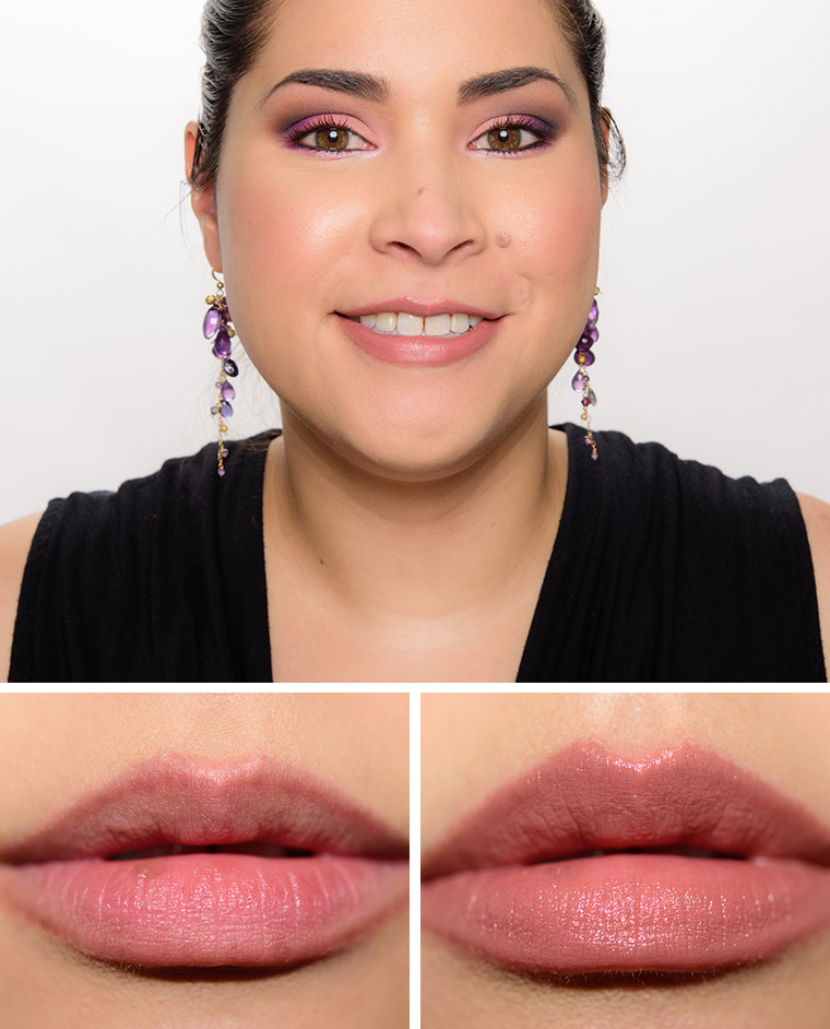 bareMinerals Strip Gen Nude Radiant Lipstick Review & Swatches