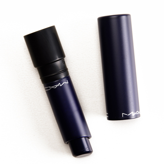 MAC Blue Beat Liptensity Lipstick Review & Swatches