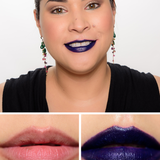 MAC Blue Beat Liptensity Lipstick Review & Swatches