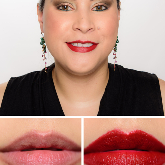 Besame Red Velvet 1946 Classic Color Lipstick Review & Swatches