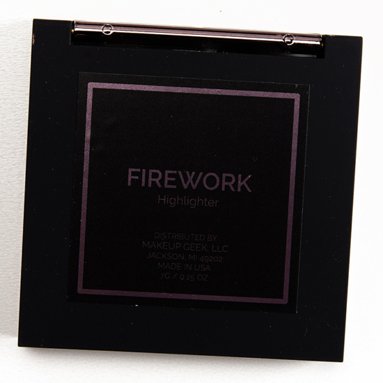 Makeup Geek Firework Highlighter Review & Swatches