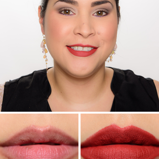 NARS Fearless Red Moon Matte Lipstick Review & Swatches