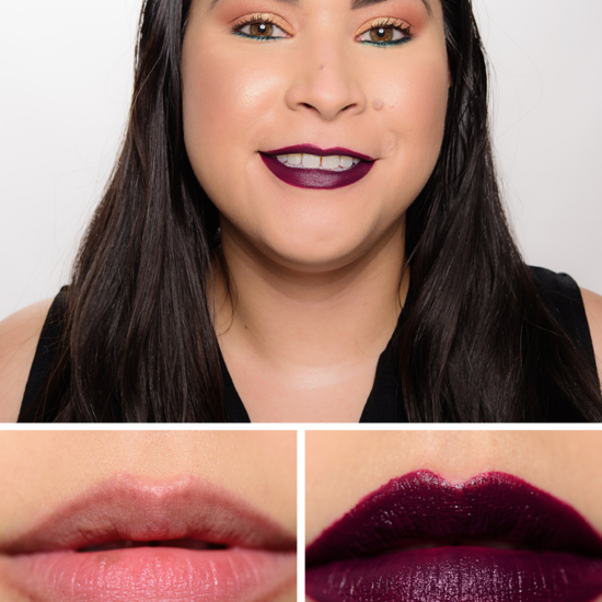 Urban Decay Troublemaker Vice Lipstick Review & Swatches