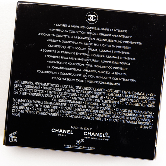 Chanel Codes Subtils (278) Les 4 Ombres Multi-Effect Quadra Eyeshadow ...