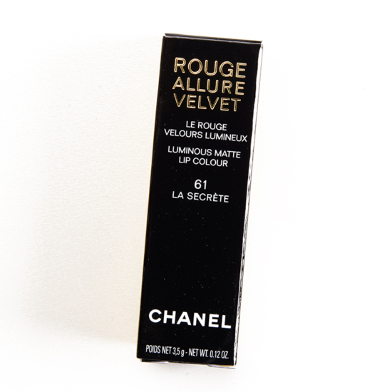 Chanel La Secrete (61) Rouge Allure Velvet Review & Swatches