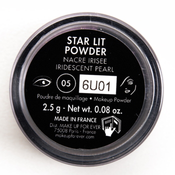 Make Up For Ever 5 Frozen Purple Star Lit Powder Review, Photos, Swatches
