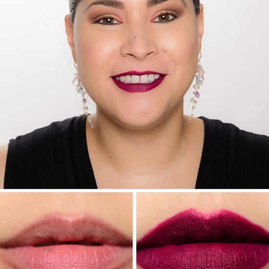 Makeup Geek Rocker Chick Plush Lip Matte Review & Swatches
