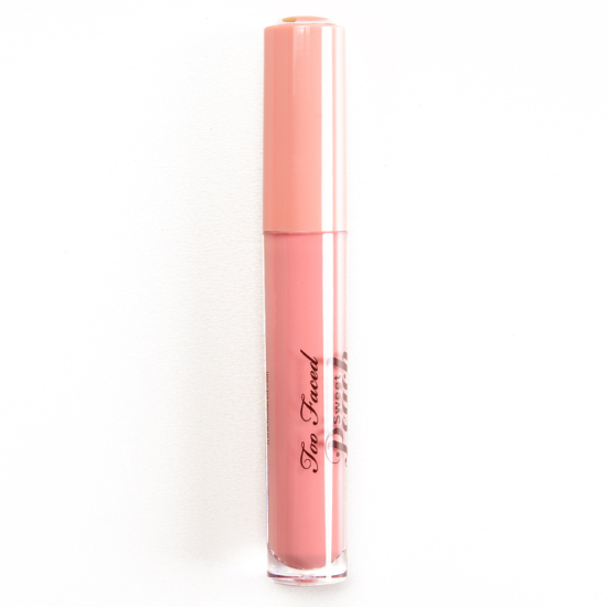 Too Faced Peach Fuzz Sweet Peach Creamy Peach Oil Lip Gloss Review ...