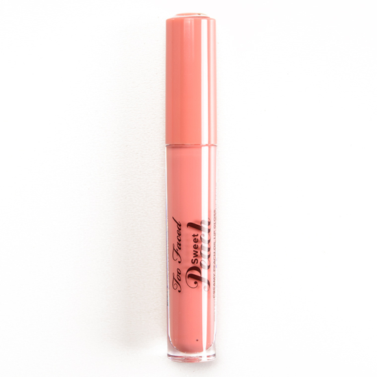Too Faced Peach-sicle Sweet Peach Creamy Peach Oil Lip Gloss Review ...