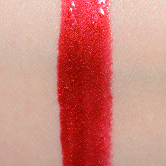 Lancome Rouge Magma (05) Le Metallique Metallic Lip Lacquer Review ...
