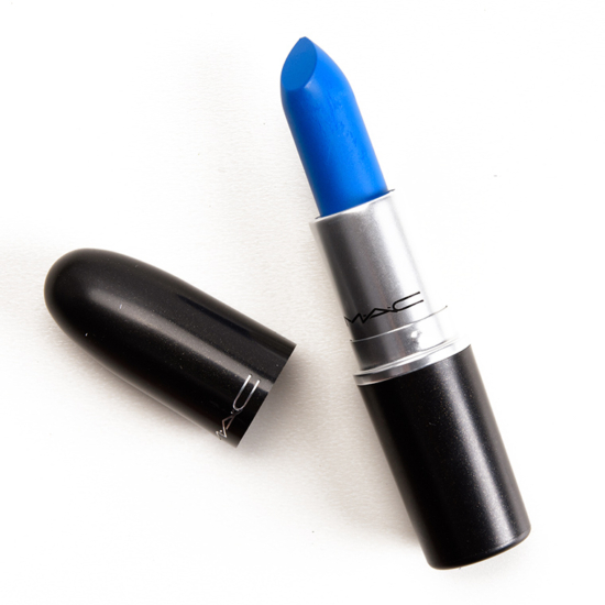 MAC Blue Bang Lipstick Review & Swatches