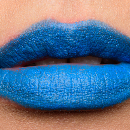 MAC Blue Bang Lipstick Review & Swatches