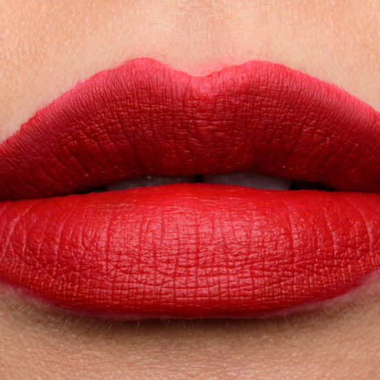 Urban Decay Crimson Vice Liquid Lipstick Review & Swatches