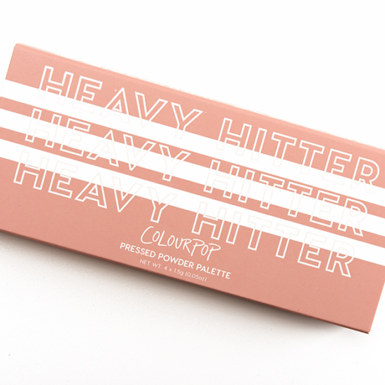 ColourPop Heavy Hitter Pressed Powder Shadow Palette Review, Photos ...
