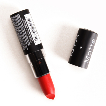 NYX Pure Red Matte Lipstick Review & Swatches
