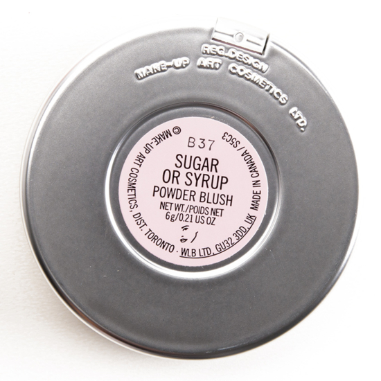 MAC Sugar or Syrup Powder Blush Review & Swatches