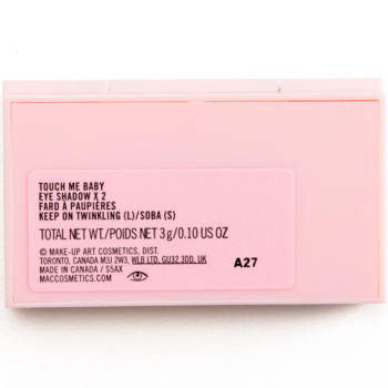 MAC x Steve J. & Yoni P. Touch Me Baby Eyeshadow Duo Review, Photos ...