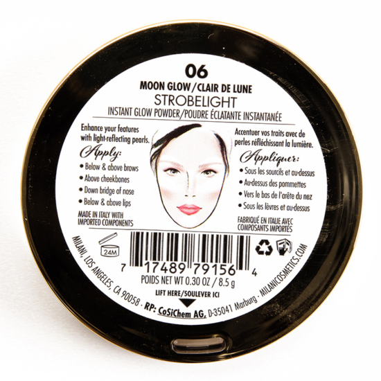 Milani Moon Glow Strobelight Instant Glow Powder Review & Swatches