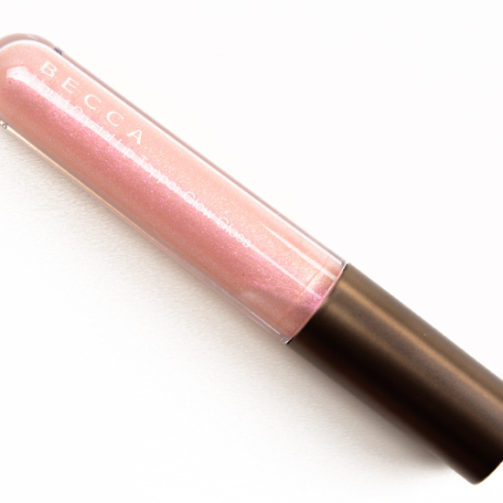 Becca Rose Quartz x Seashell Liquid Crystal Glow Gloss Review & Swatches