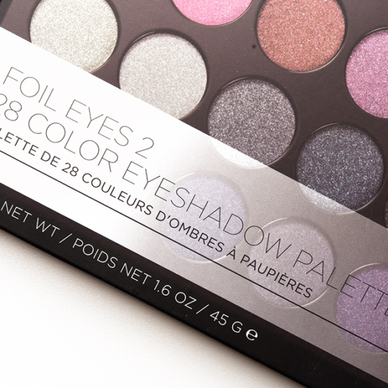 BH Cosmetics Foil Eyes 2 Eyeshadow Palette Review, Photos, Swatches
