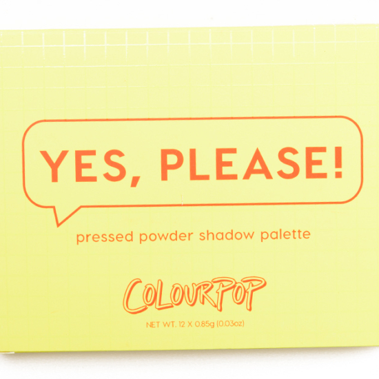 ColourPop Yes, Please! Pressed Powder Shadow Palette Review, Photos ...