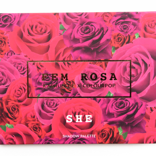 ColourPop Fem Rosa She Pressed Powder Shadow Palette Review, Photos ...