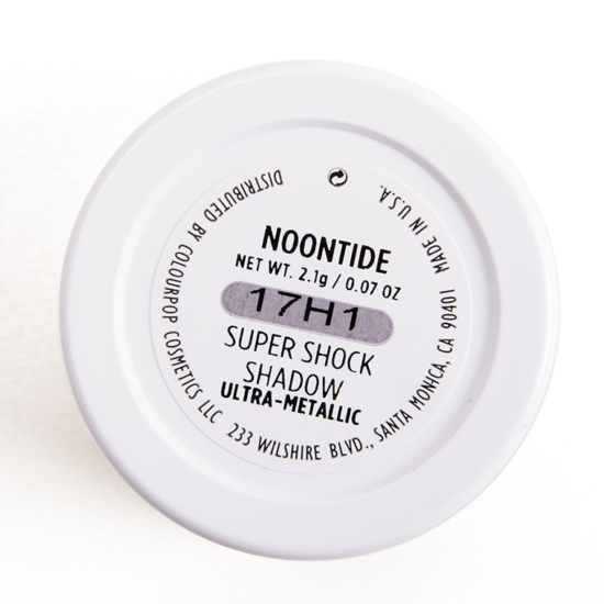ColourPop Noontide Super Shock Shadow Review & Swatches