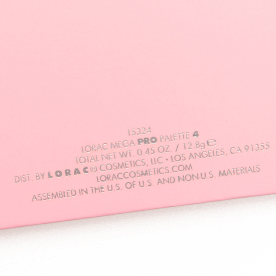 LORAC Mega Pro 4 Palette Review, Photos, Swatches