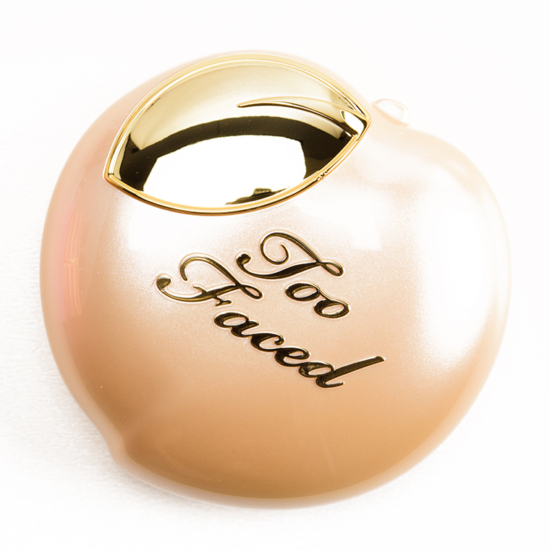 Too Faced Happy Face Peach Frost Melting Powder Highlighter Review ...