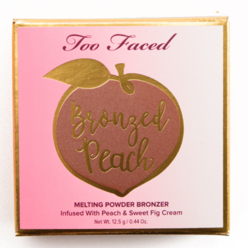Too Faced Toasted Peach Bronzed Peach Melting Powder Bronzer Review ...