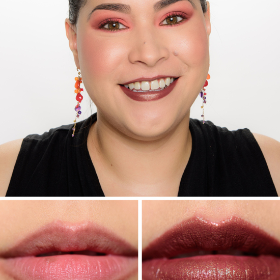 Urban Decay Accident Vice Lipstick Review & Swatches