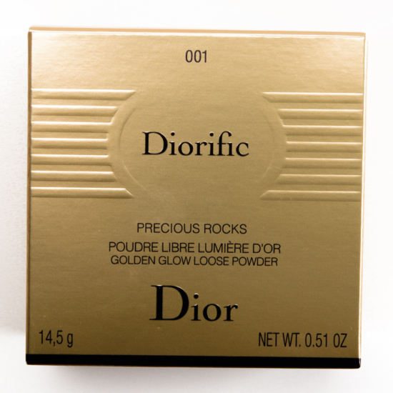 Dior Precious Rocks (001) Golden Glow Loose Powder Review & Swatches