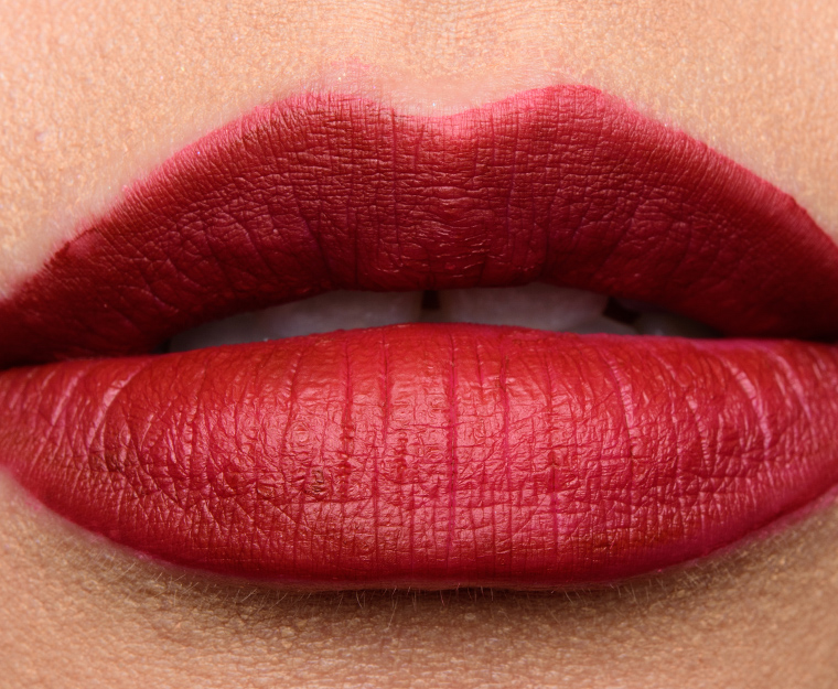 YSL Black Red Code (8) Tatouage Couture Liquid Matte Lip Stain Review ...