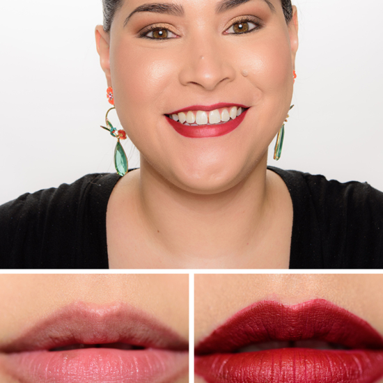 YSL Black Red Code (8) Tatouage Couture Liquid Matte Lip Stain Review ...