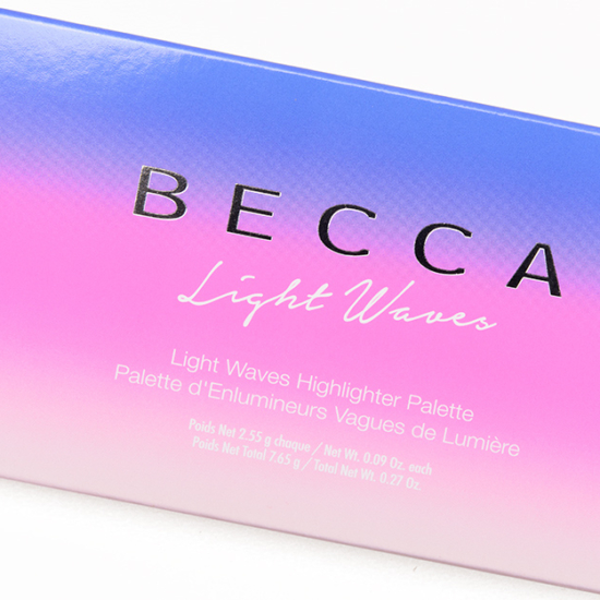 Becca Light Waves Highlighter Palette Review, Photos, Swatches