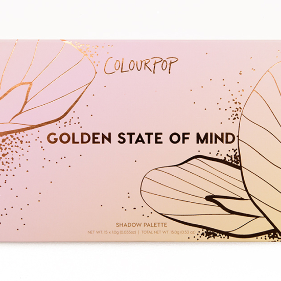 ColourPop Golden State of Mind Eyeshadow Palette Review, Photos, Swatches