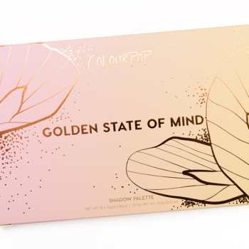 ColourPop Golden State of Mind Eyeshadow Palette Review, Photos, Swatches