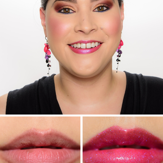 MAC Pink Trip Grand Illusion Liquid Lipcolour Review & Swatches