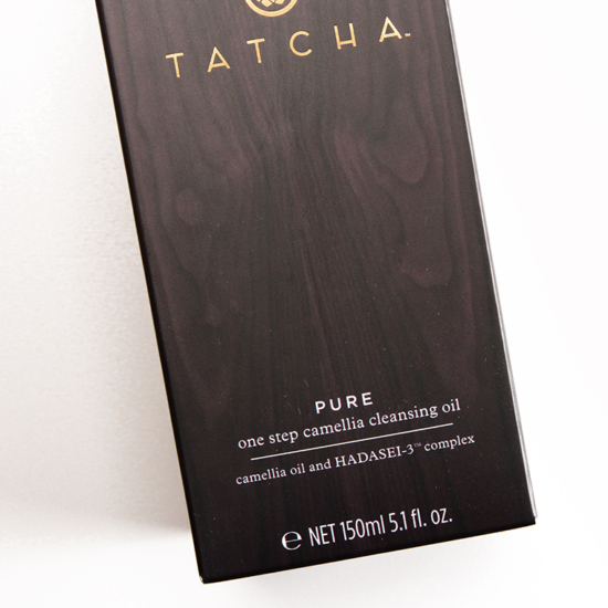 Tatcha Pure One Step Camellia Cleansing Oil • Face Review & Swatches