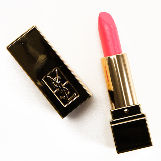 YSL Rouge Rose (52) Rouge Pur Couture SPF15 Lipstick Review & Swatches