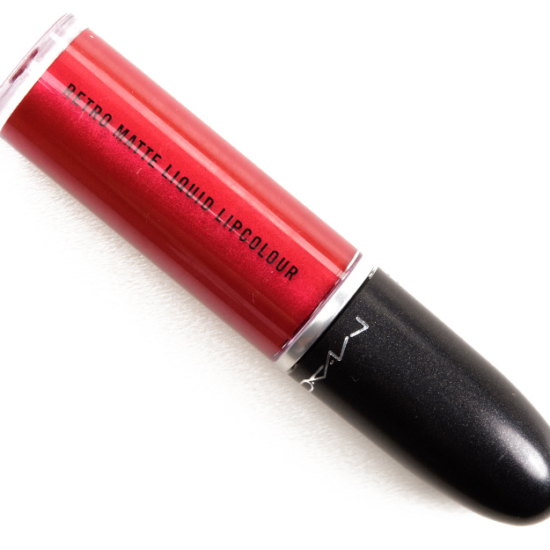MAC In Retrograde Retro Matte Liquid Lipcolour Metallic Review & Swatches