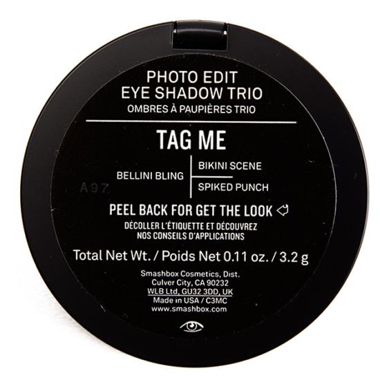 Smashbox Tag Me Photo Edit Eye Shadow Trio Review, Photos, Swatches
