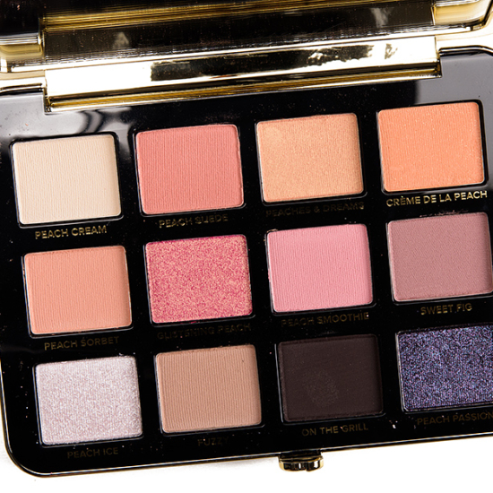 Too Faced White Peach Peaches and Cream Eyeshadow Palette Review & Swatches