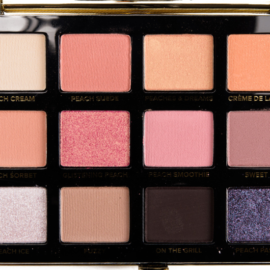 Too Faced White Peach Peaches and Cream Eyeshadow Palette Review & Swatches